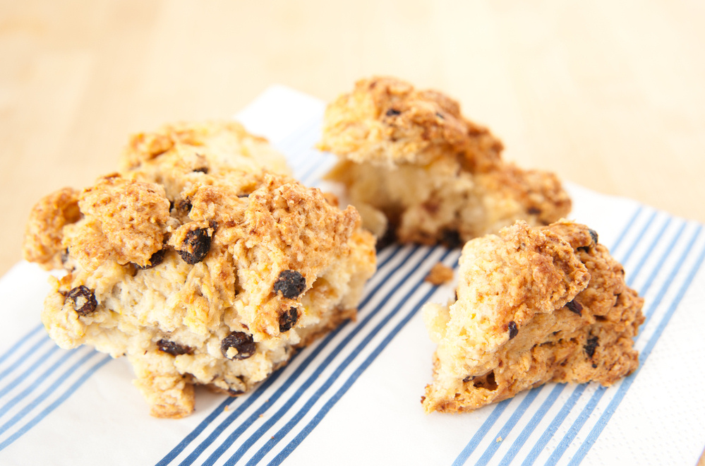 Orange Raisin Scones for two — Your Gluten Free Kitchen